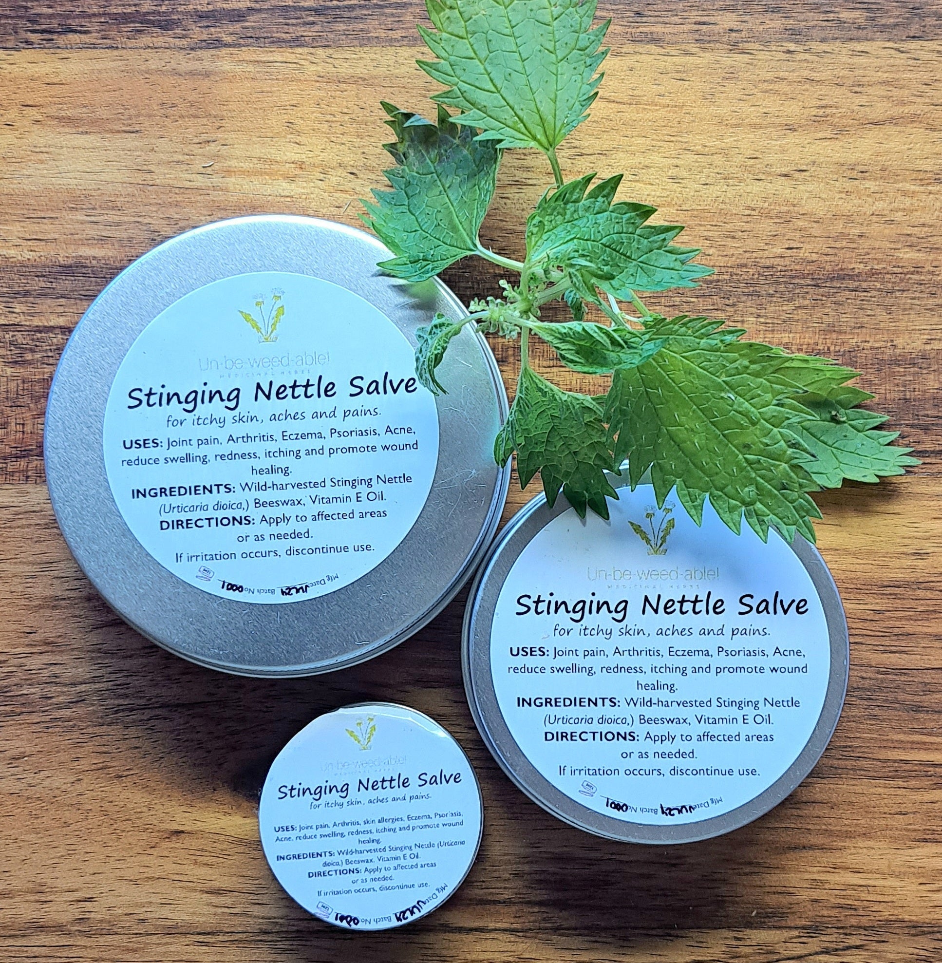 Itchy & Scratchy – Un-be-weed-able! Medicinal Herbs